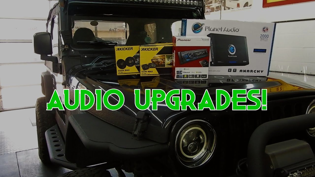 Jeep Wrangler TJ Gets a HUGE Audio Upgrade! - YouTube