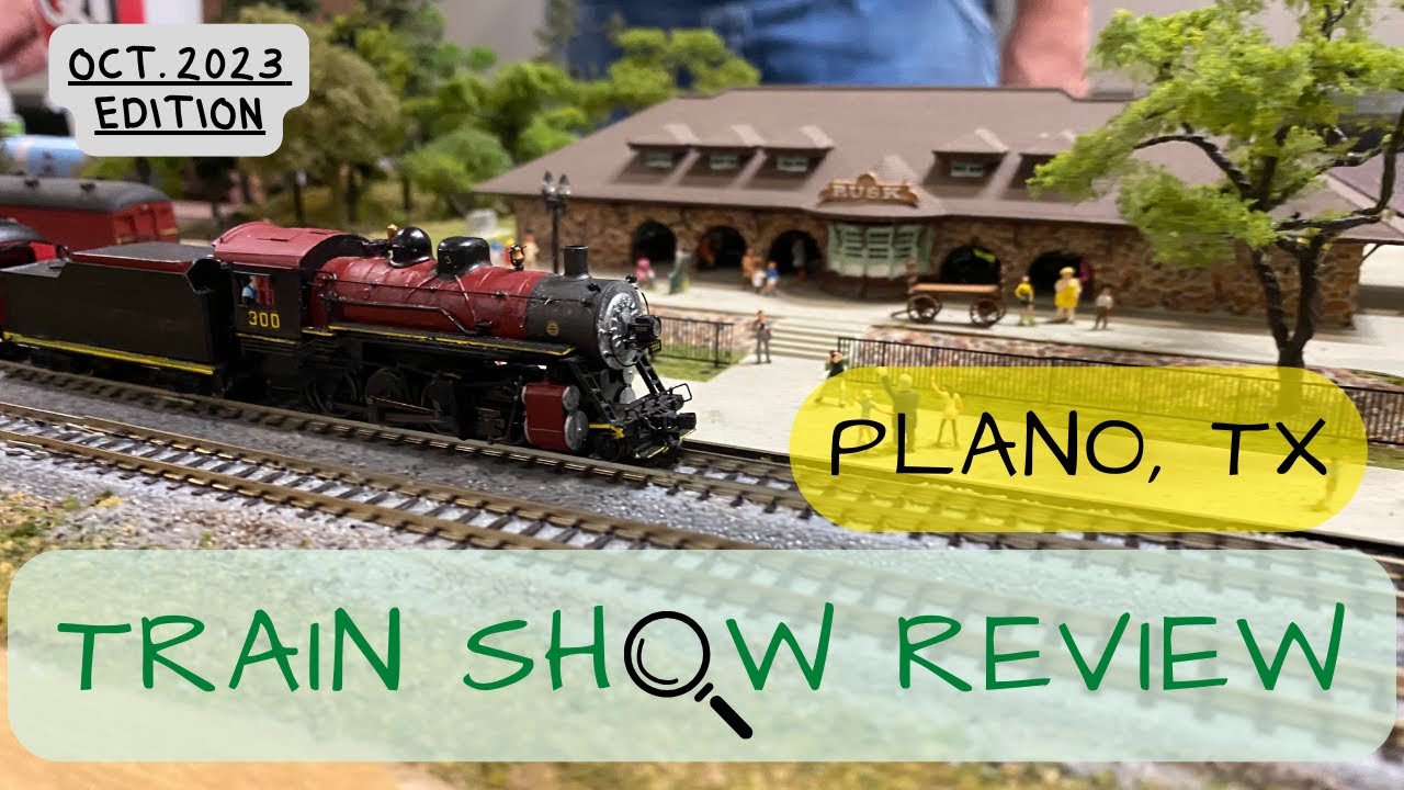 Train Show Review: Plano, TX (October 2023) - YouTube