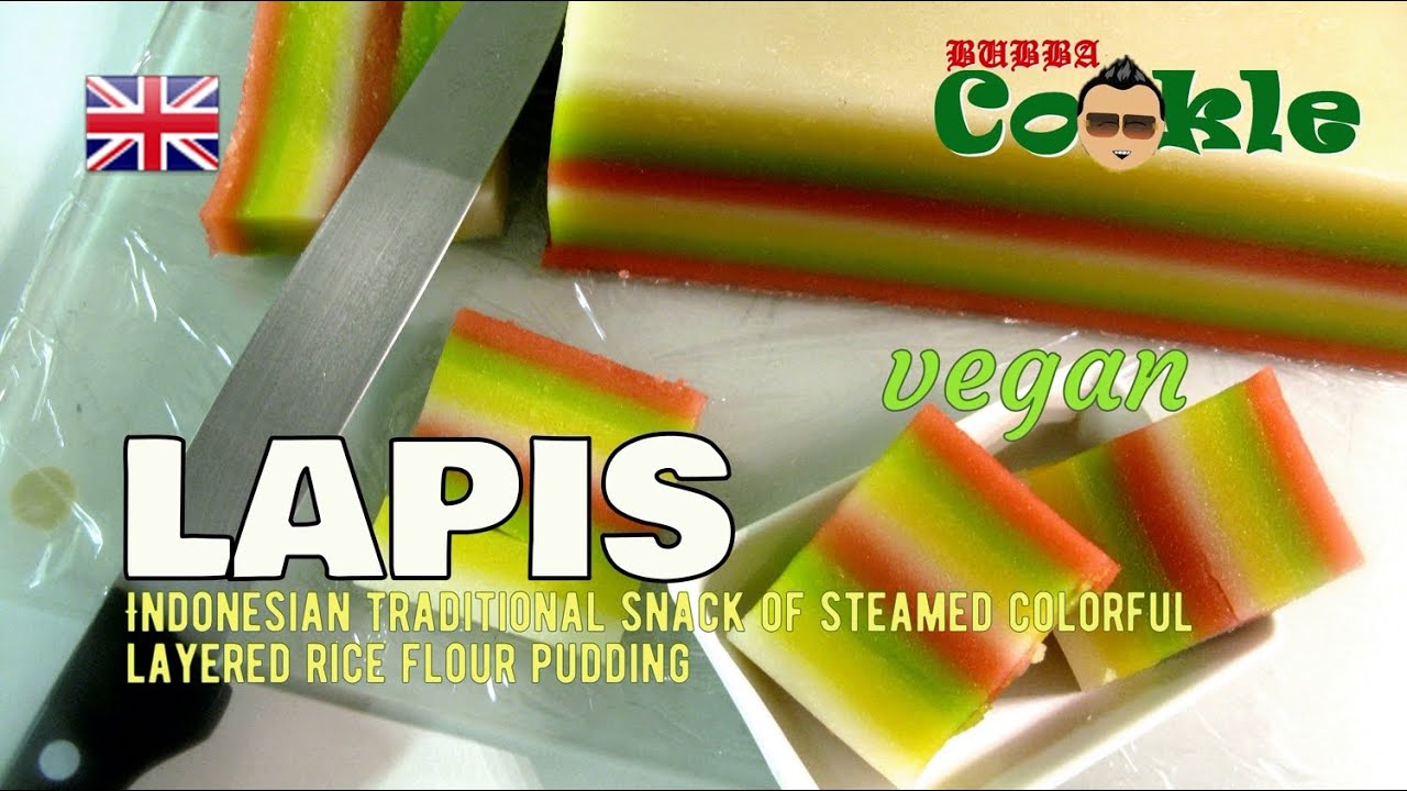 [EN] Recipe LAPIS - an Indonesian traditional snack of steamed colorful ...