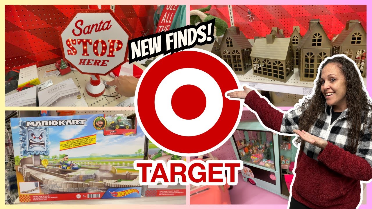 TARGET CHRISTMAS BROWSING | NEW FINDS - YouTube