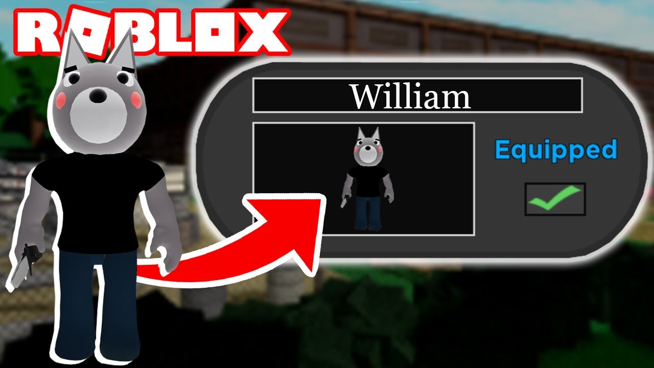 * NEW* HOW TO GET WILLIAM SKIN! - WILLOW'S BROTHER (Roblox Piggy RP ...