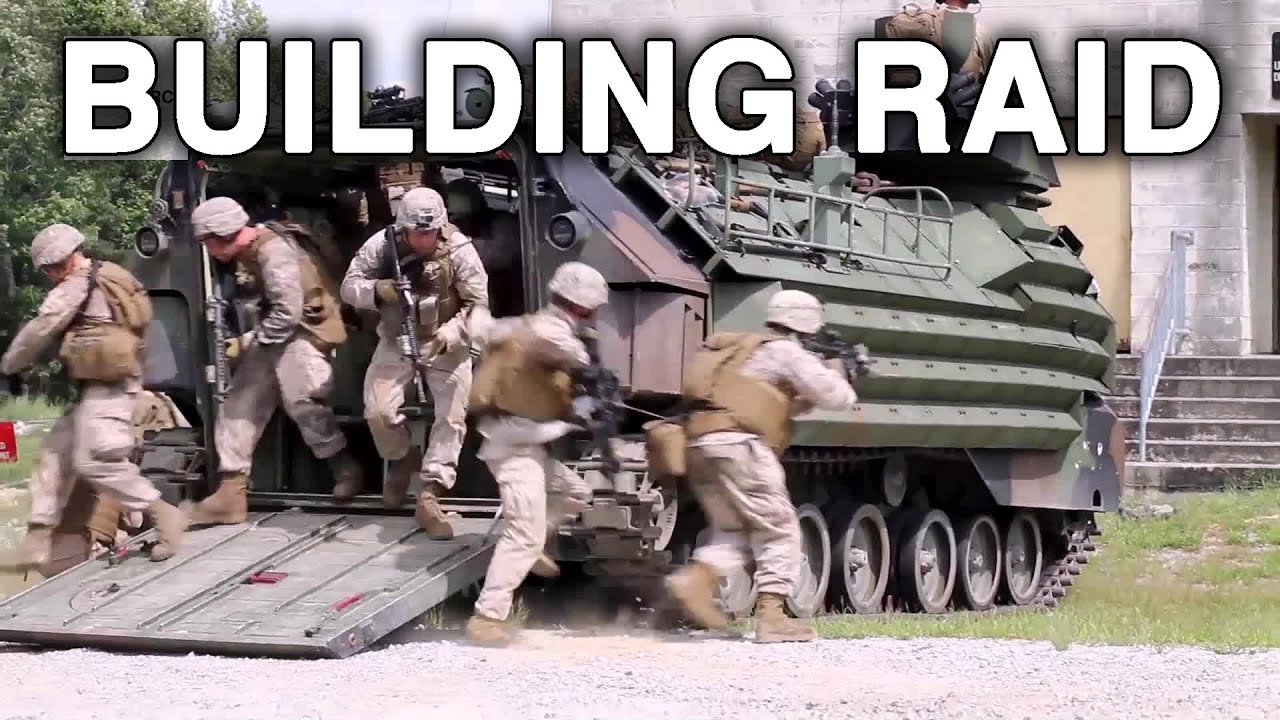 U.S. Marines - Direct Action Raid, Assault Amphibious Vehicle Egress ...