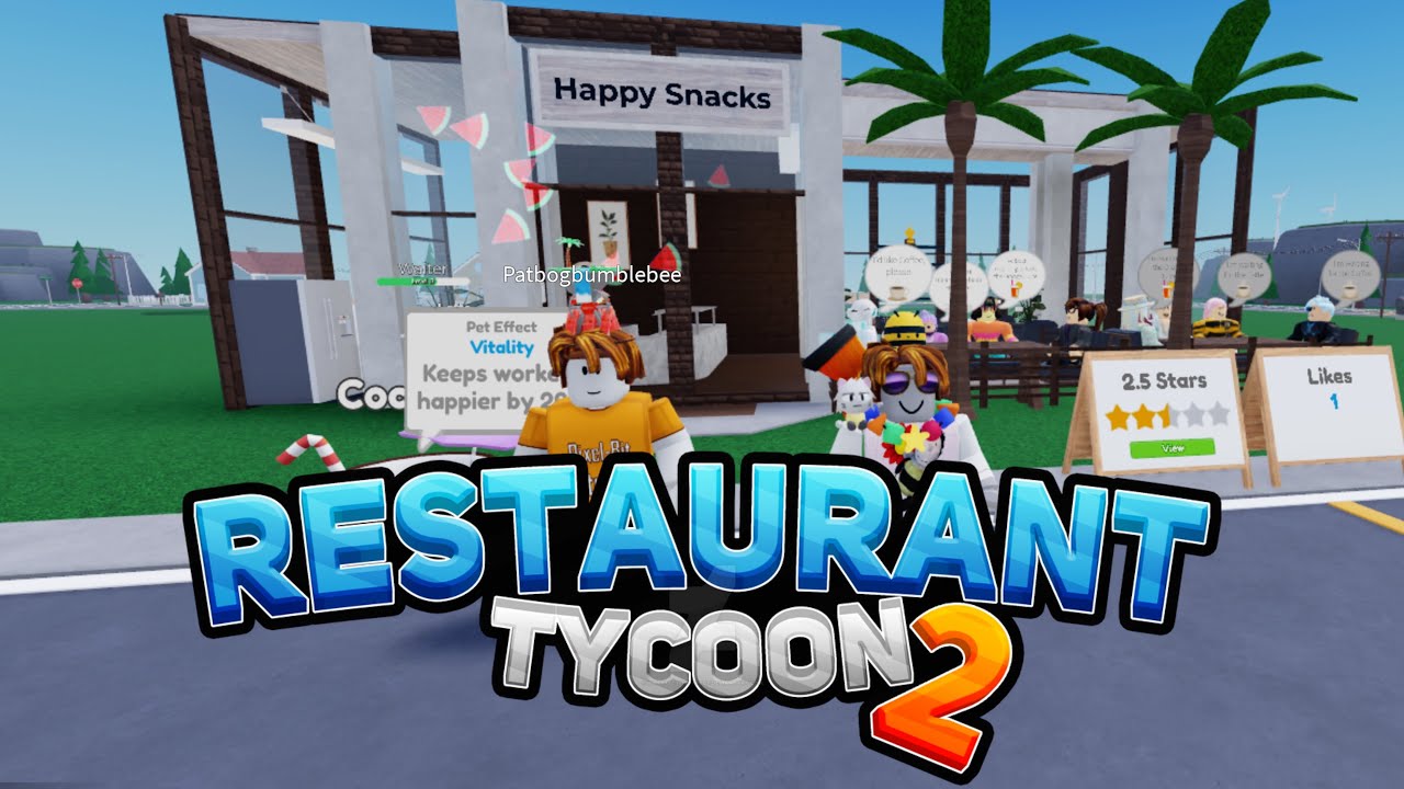 Get 5 Stars in Restaurant Tycoon 2 FAST with These Pro Tips! - YouTube