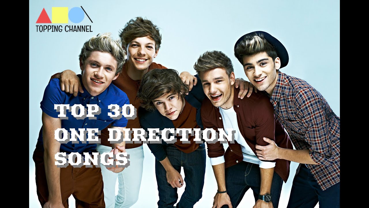TOP 30 ONE DIRECTION SONGS - YouTube