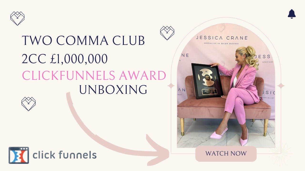 Two Comma Club 2CC £1,000,000 Clickfunnels Award (Unboxing) - YouTube