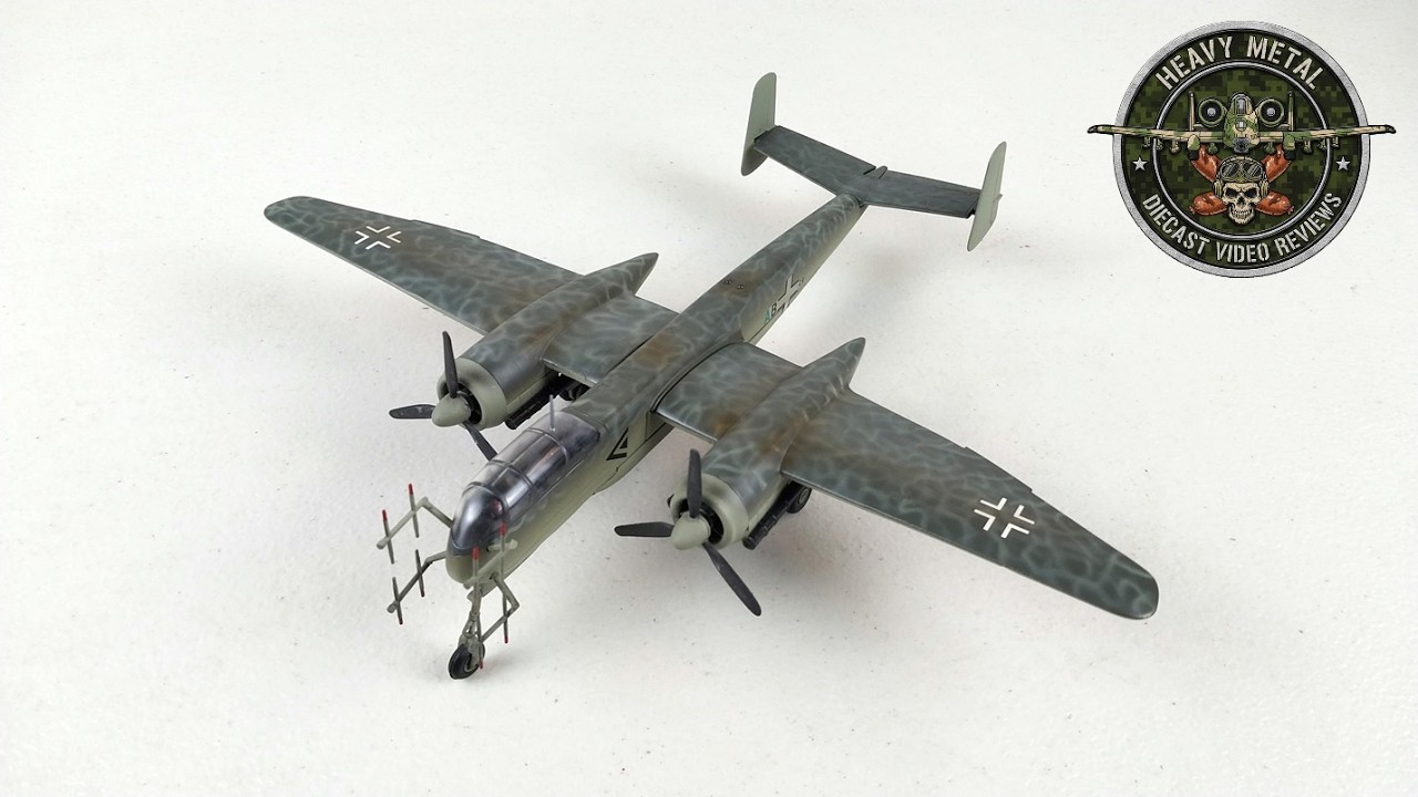 Heinkel He 219 Uhu "Owl" Luftwaffe World War 2 Night Fighter 1:72 Scale ...