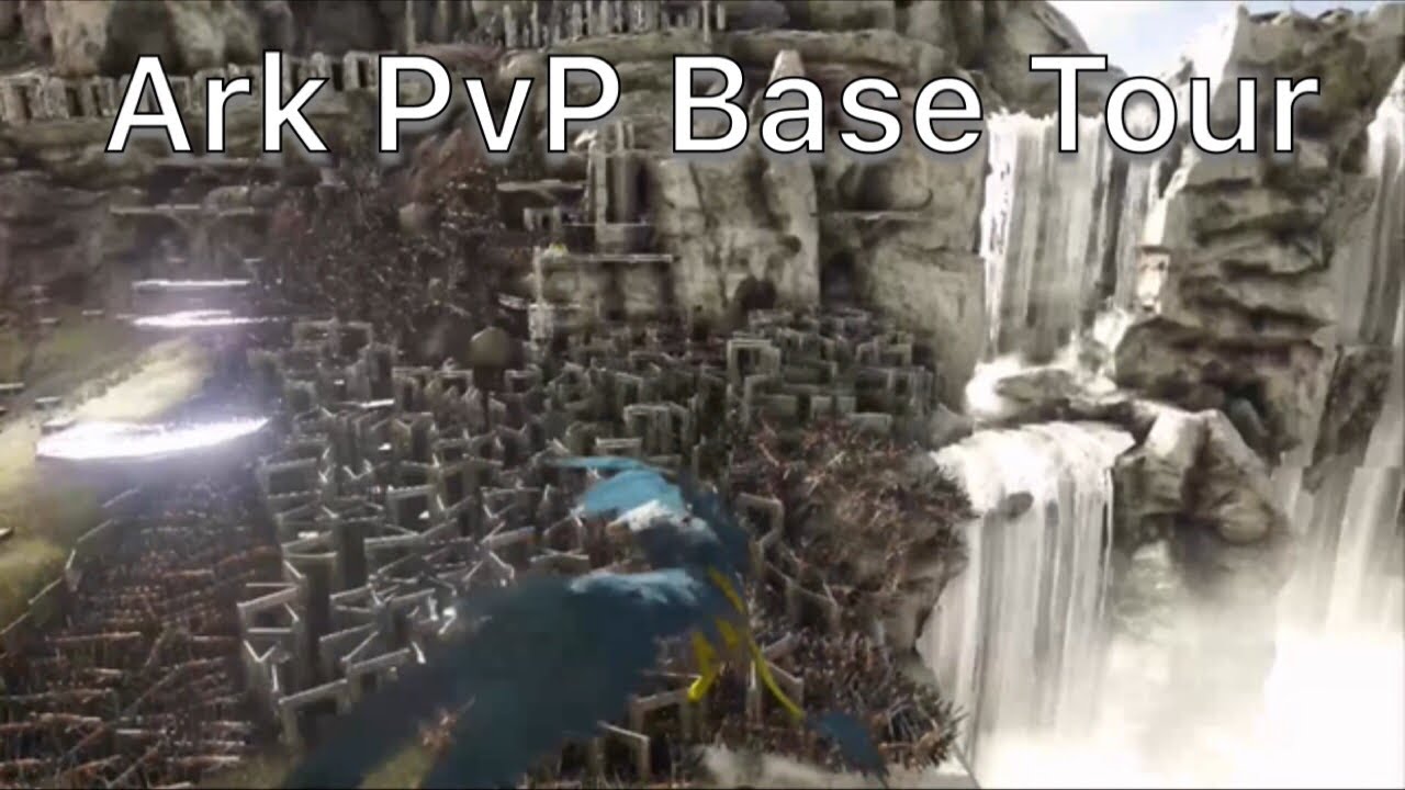 Ark PvP Base Tour - YouTube