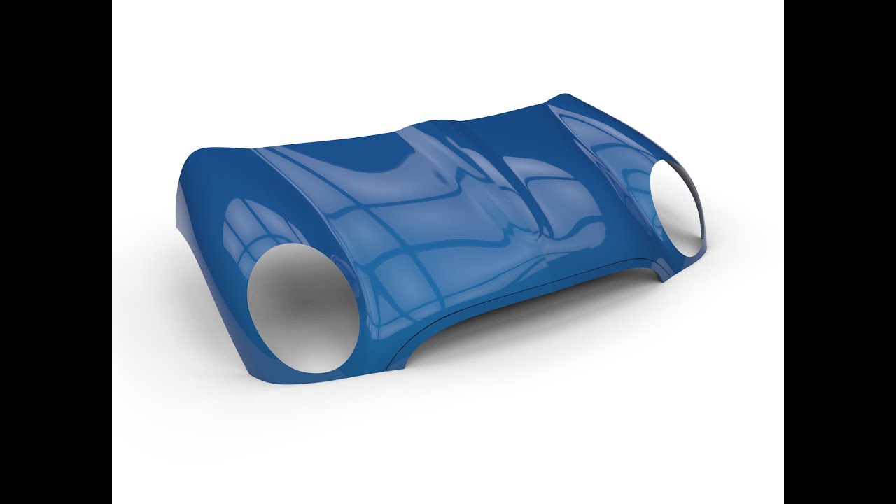 How to make car in solidworks | Part 2 (Mini Cooper)| Modelling hood of ...