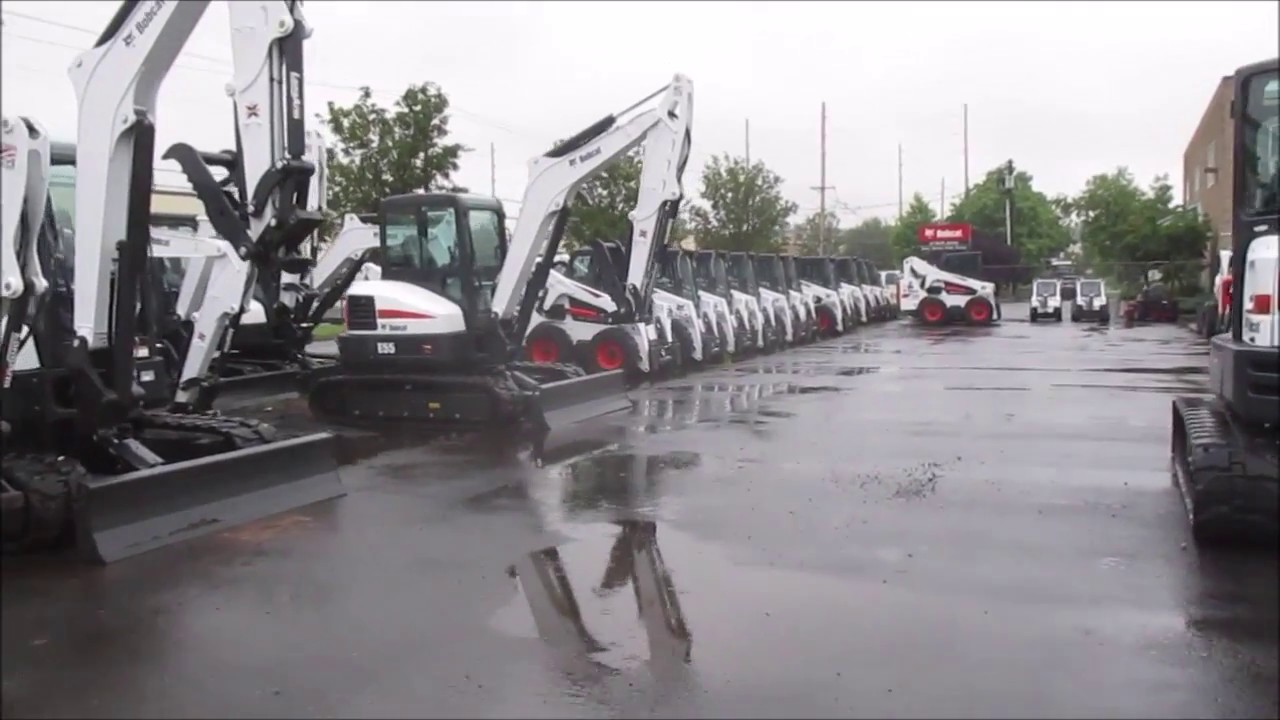 A Look at the New R series Bobcat Excavators - YouTube