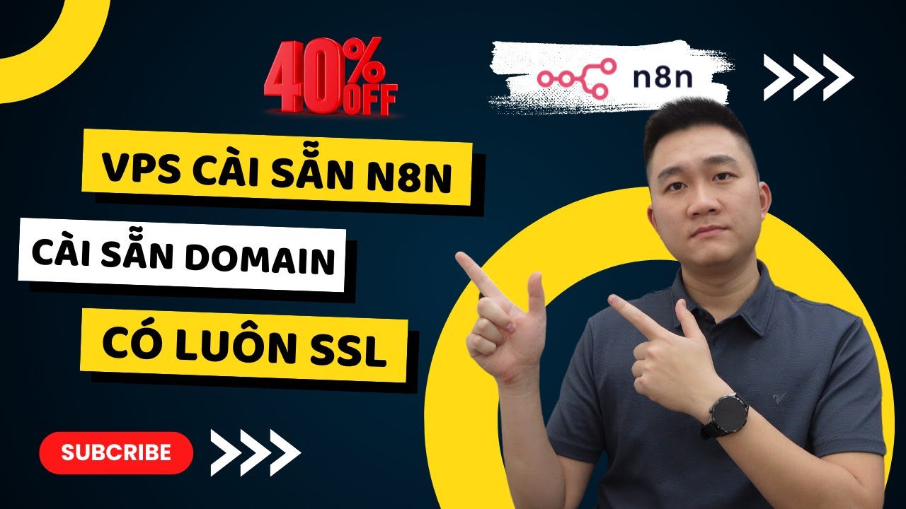 N8N - Tự động 100% self-host n8n lên VPS/Server hoàn toàn cho người No-Code - YouTube
