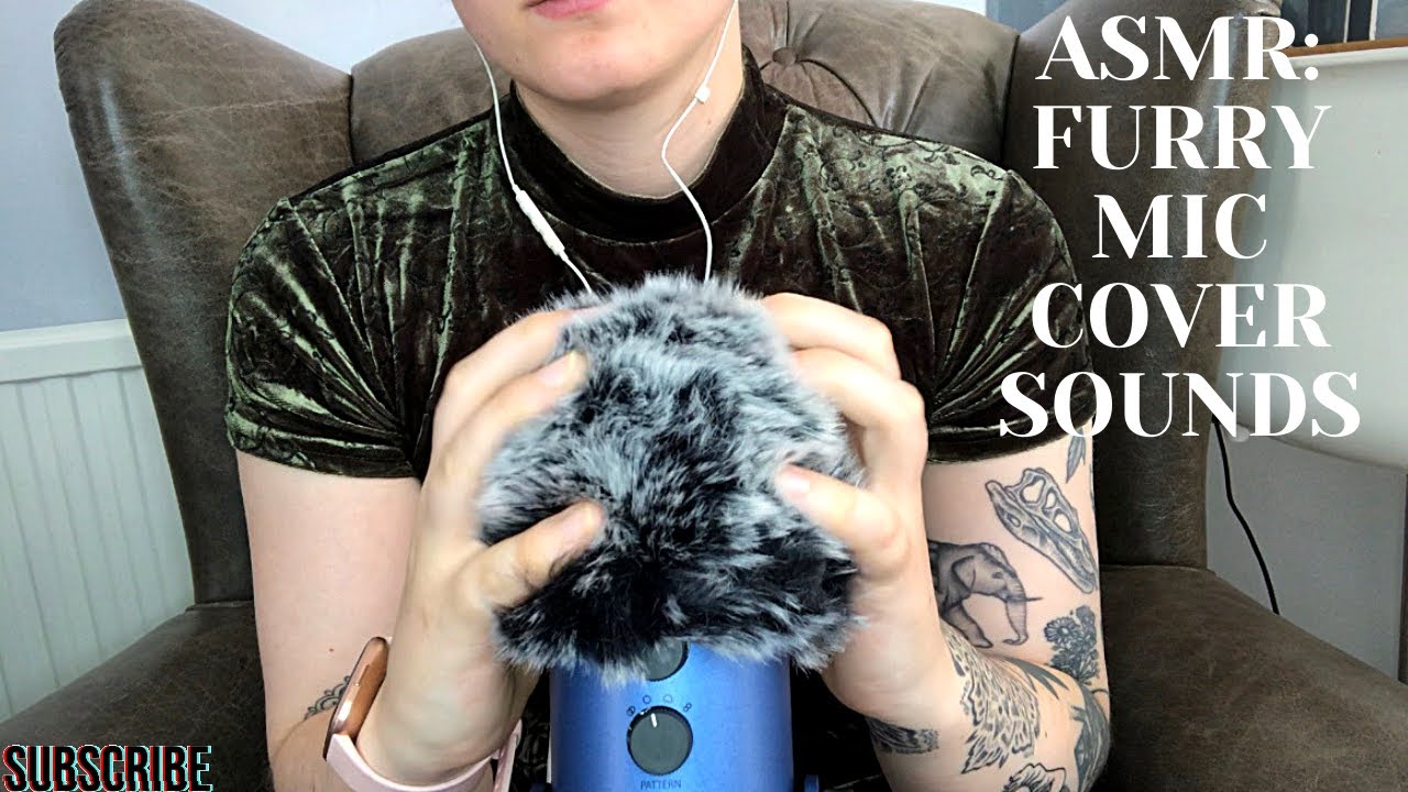 ASMR: FURRY MIC COVER SOUNDS || NO TALKING || SCRATCHING, STROKING ...
