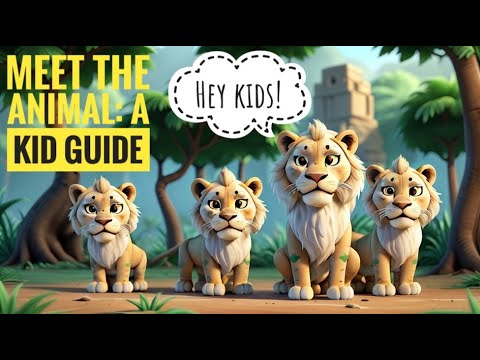 Explore the Animal Kingdom: A Journey for Kids - Meet The Animals ...