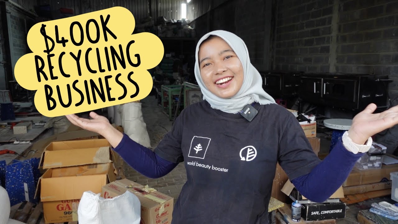 This Indonesian woman makes $400k recycling plastic | ROBRIES - YouTube