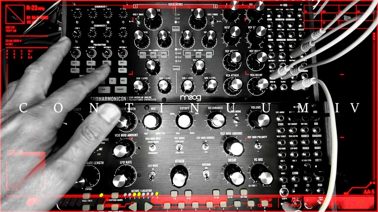 "Continuum - Chapter 04" | the mooging of (MOOG Subharmonicon & Mother ...