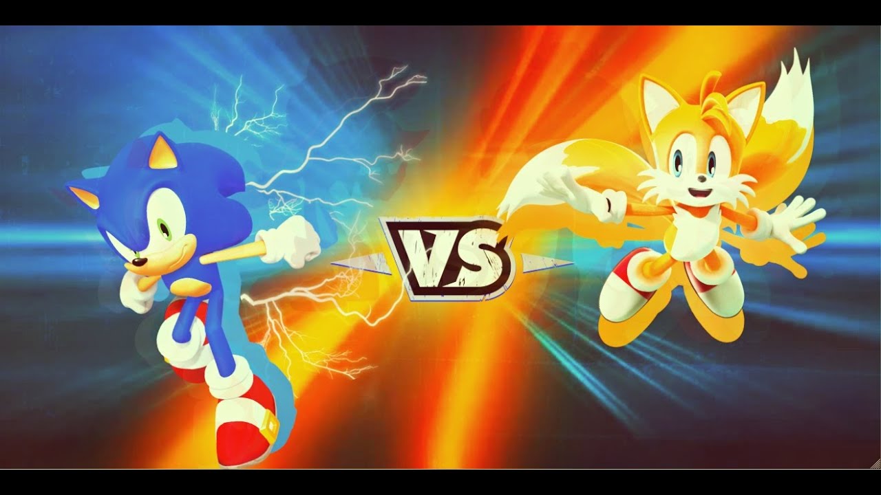 Sonic VS Tails in Super Smash Bros.4!! - YouTube