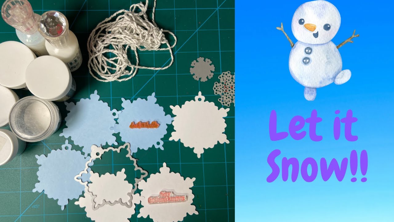 Let’s Create Snowflake Gift Tags: Tips and Techniques! - YouTube