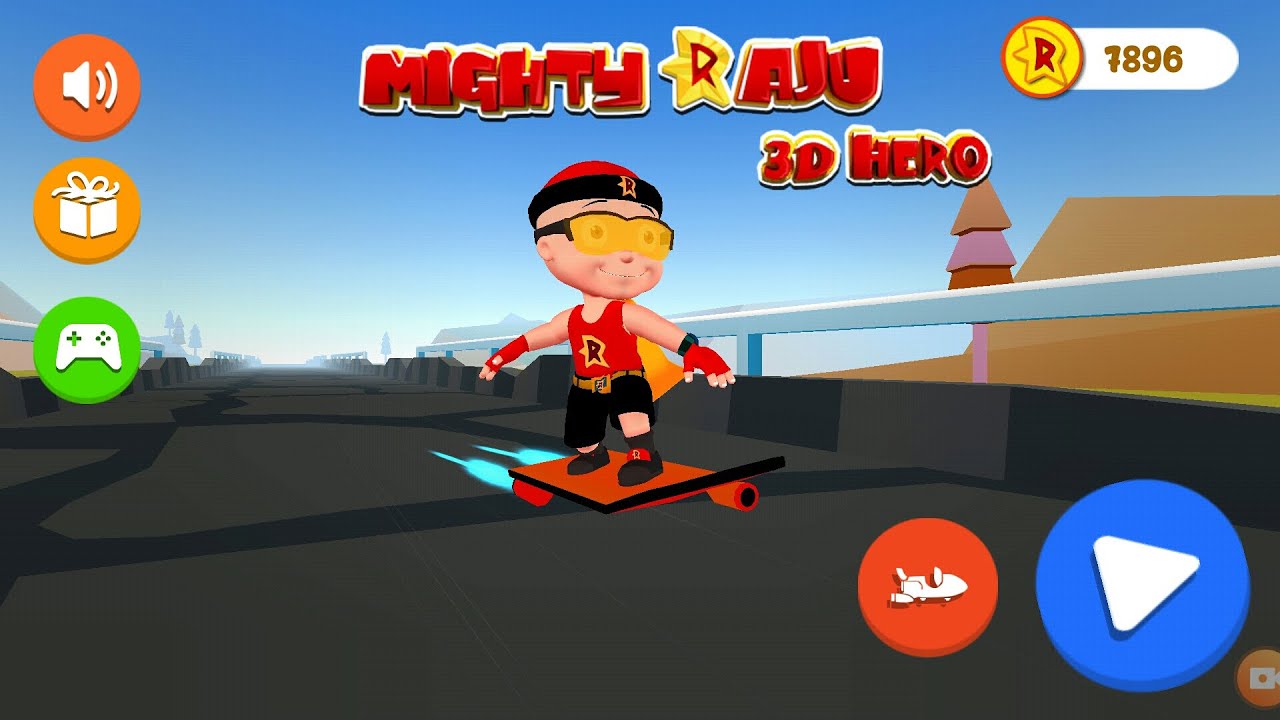 Mighty Raju 3D Hero - Mighty Raju - Car Race Competition | Cartoons for ...