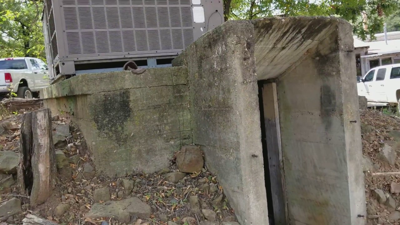 Early 1900's Bunker With An Air Conditioner - YouTube