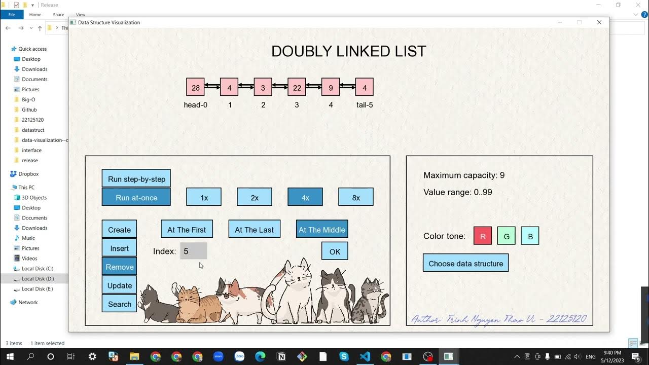 Data Structure Visualization | Solo Project - CS162 | 22125120 | Demo Video - YouTube