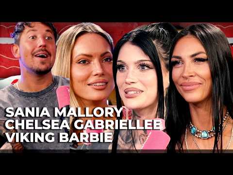 MILKING WITH VIKING BARBIE, SANIA MALLORY & CHELSEA GABRIELLEE