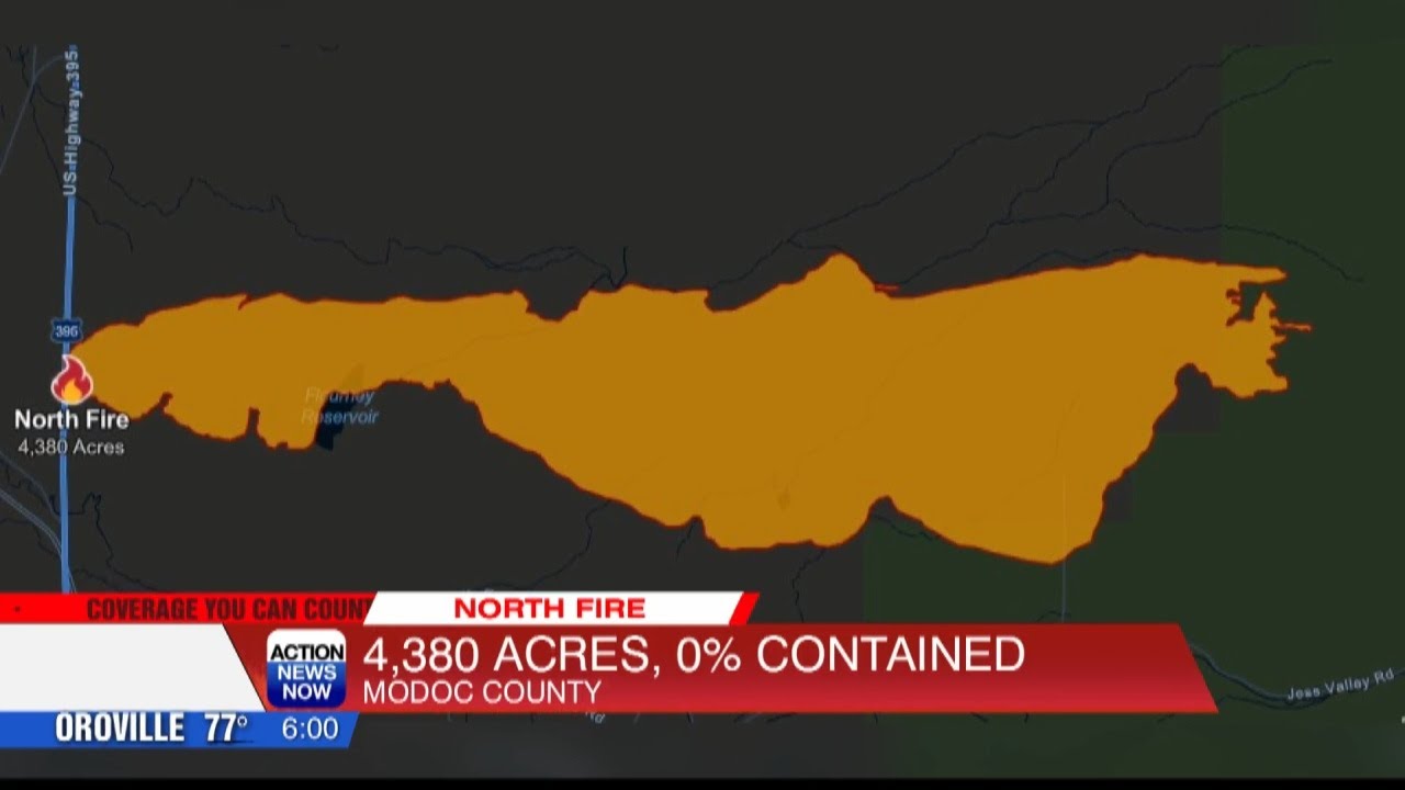 A new fire is prompting evacuations in Modoc county - YouTube