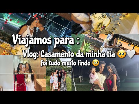 VIAJAMOS PARA UM CASAMENTO 🤍🥹