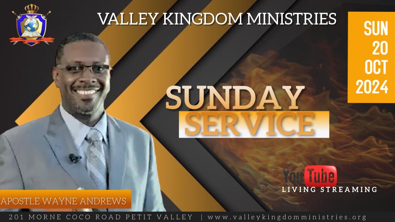SUNDAY SERVICE | 20 OCTOBER 2024 | APOSTLE WAYNE ANDREWS - YouTube