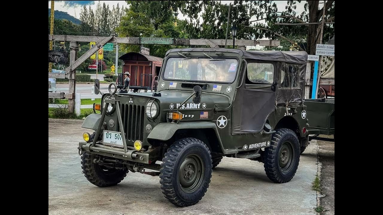 398,000 บาท 🔥 Jeep Mitsu J3 4DR5 4WD ปี1958 🔥 มือสองราคาถูก - YouTube