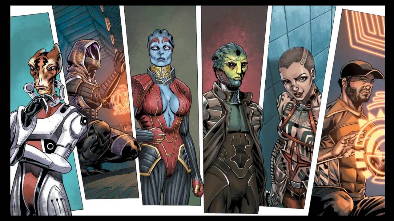 Mass Effect 3 - Introduction - Interactive Comic - YouTube