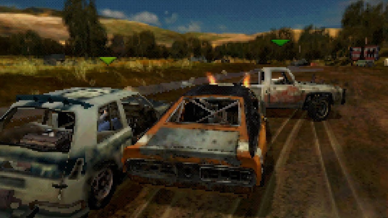 FlatOut: Head On (Europe) - PSP (Console) - GAMEPLAY - YouTube