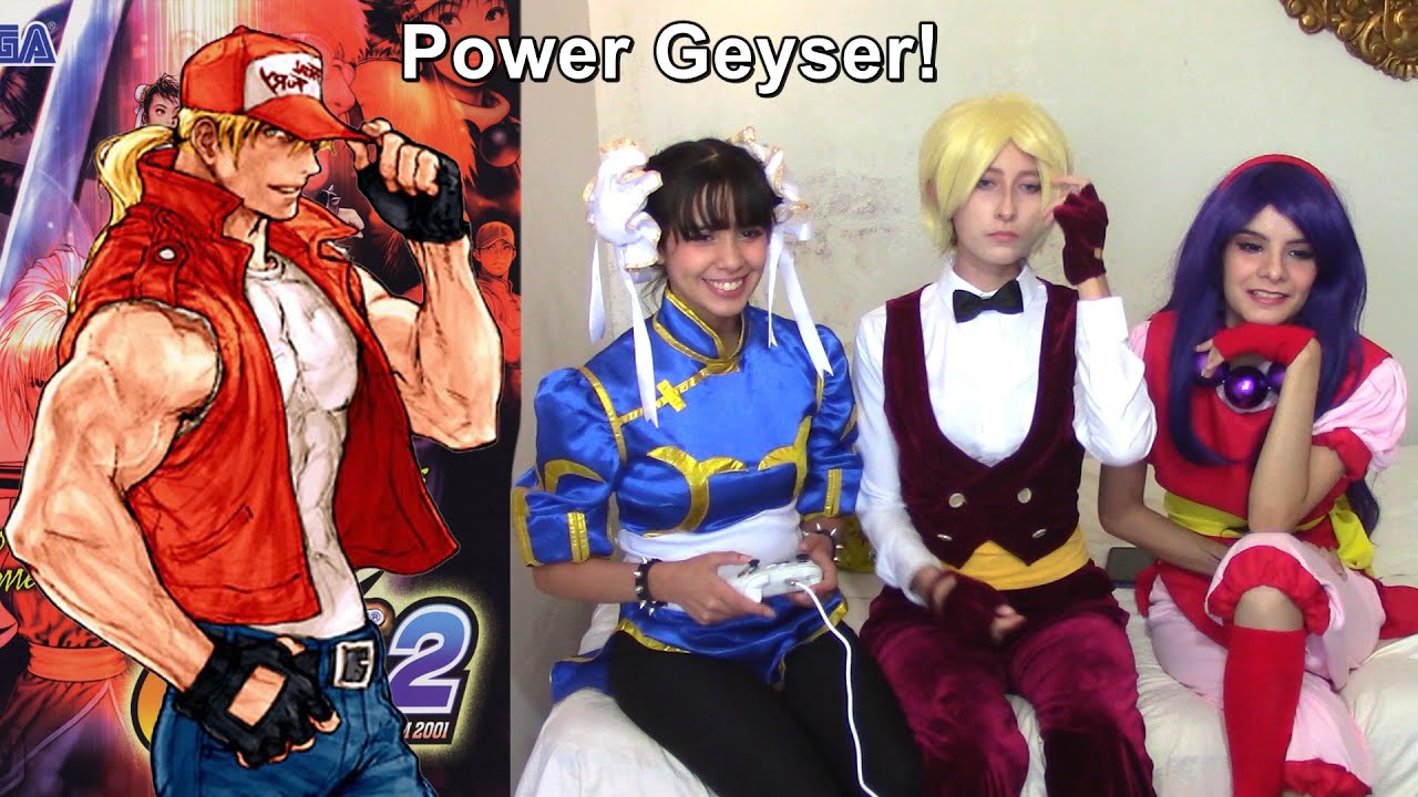 Cosplay Retas - King, Athena y Chun-Li vs Terry | CVS2 - YouTube