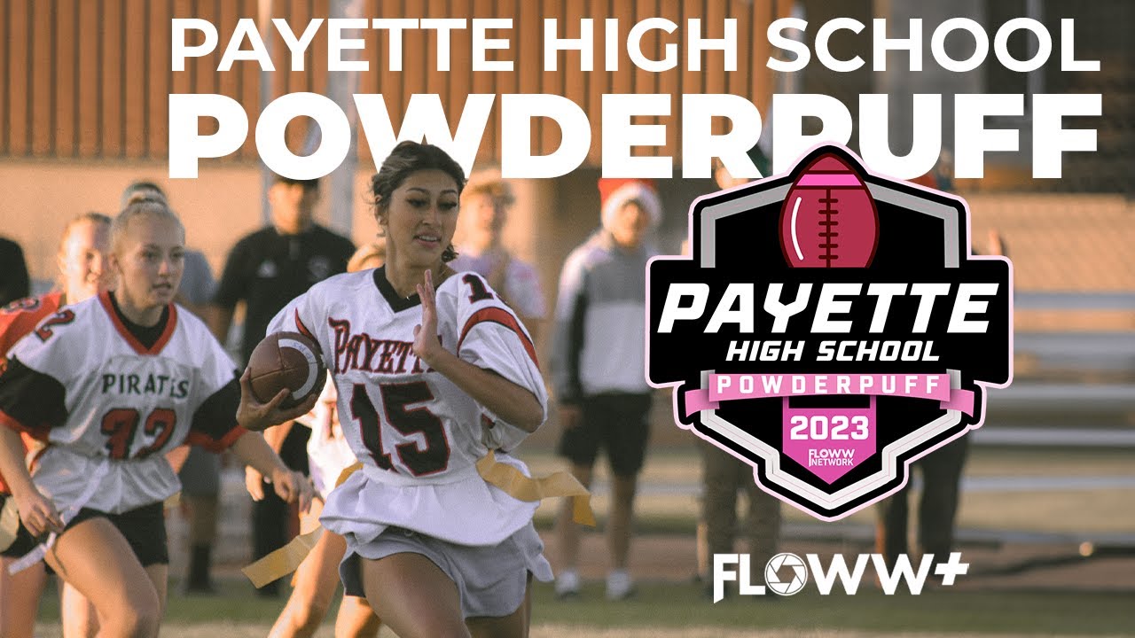 POWDERPUFF FOOTBALL - 2023 Payette High School Homecoming - YouTube