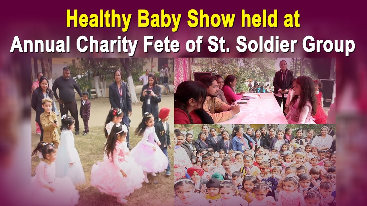 Healthy Baby Show held at Annual Charity Fete of St. Soldier Group ...