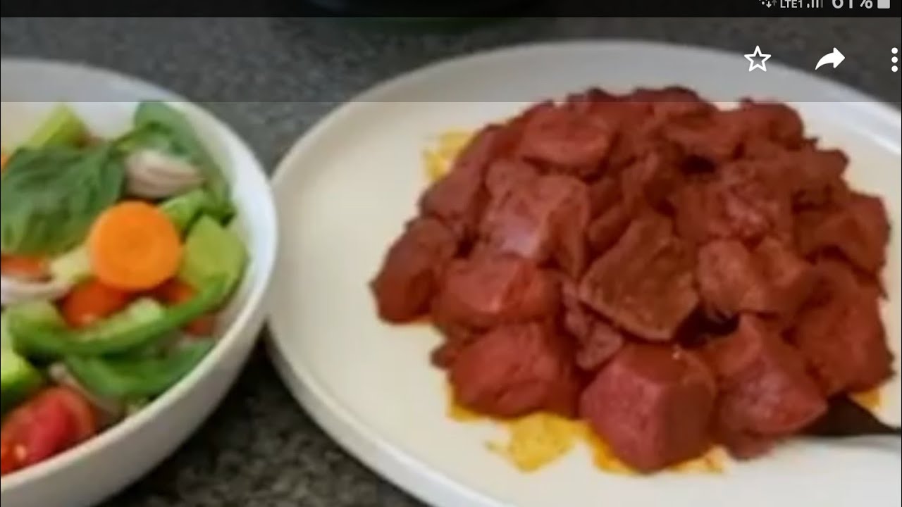 ጎረድ ጎረድ አዘገጃጀት - how to make gored gored - Ethiopian food - YouTube