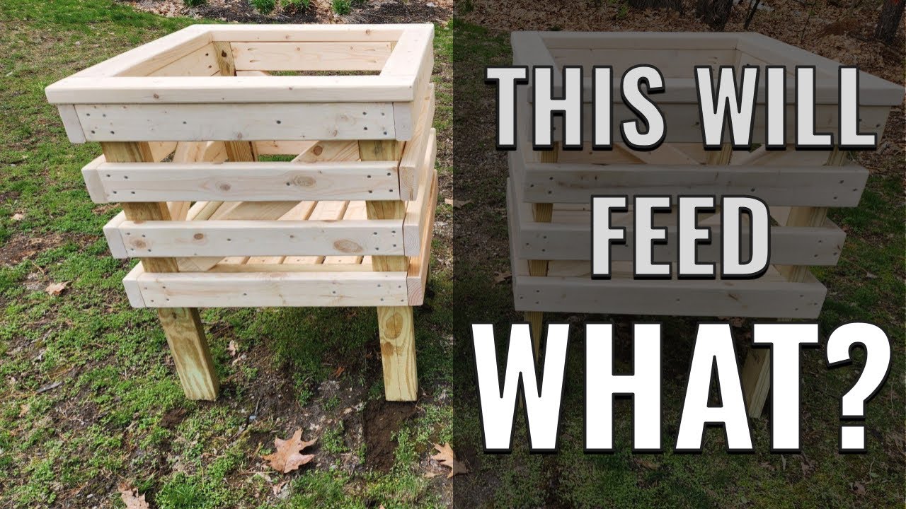 From planter box to...hay feeder box for horses? - YouTube