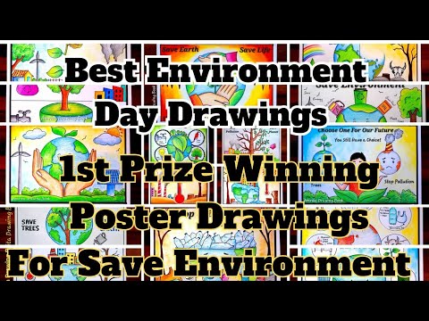 Top 10 Environment Day Drawing Ideas |World Environment Day Poster ...