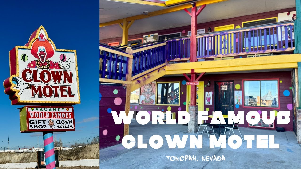 A Peek Inside the World-Famous Clown Motel in Tonopah, NV - YouTube