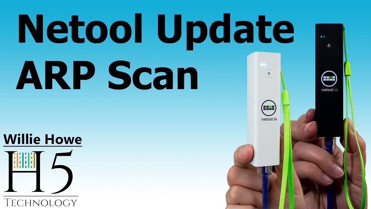 Netool Update Now With ARP Scan! - YouTube