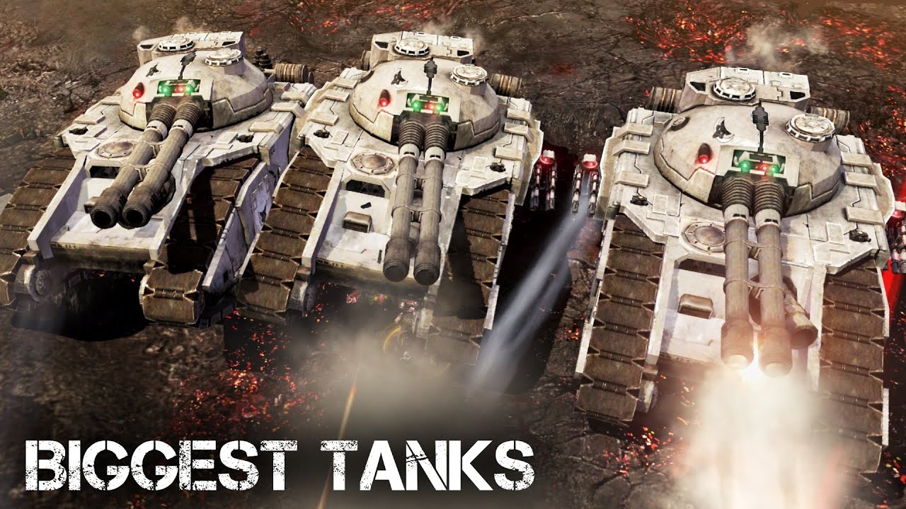 SUPER TANKS ARMADA: Pre-Heresy Space Marines vs Orks! - Warhammer 40k ...