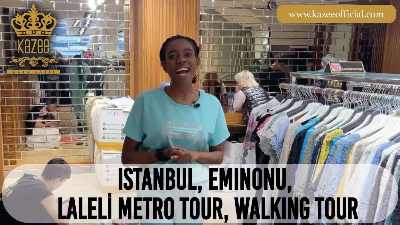 ISTANBUL, EMINONU, LALELİ METRO TOUR, WALKING TOUR!! ISTANBUL WHOLESALE ...