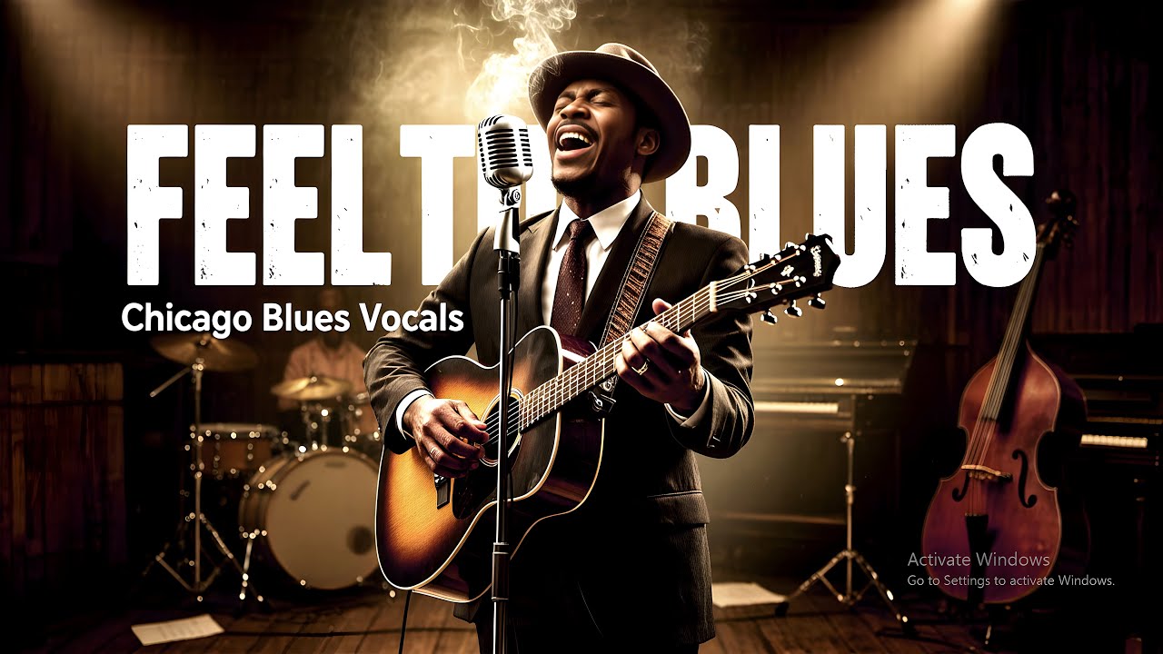 Chicago Blues Vocals – Authentic 12 Bar Blues with Guitar & Shuffle ...