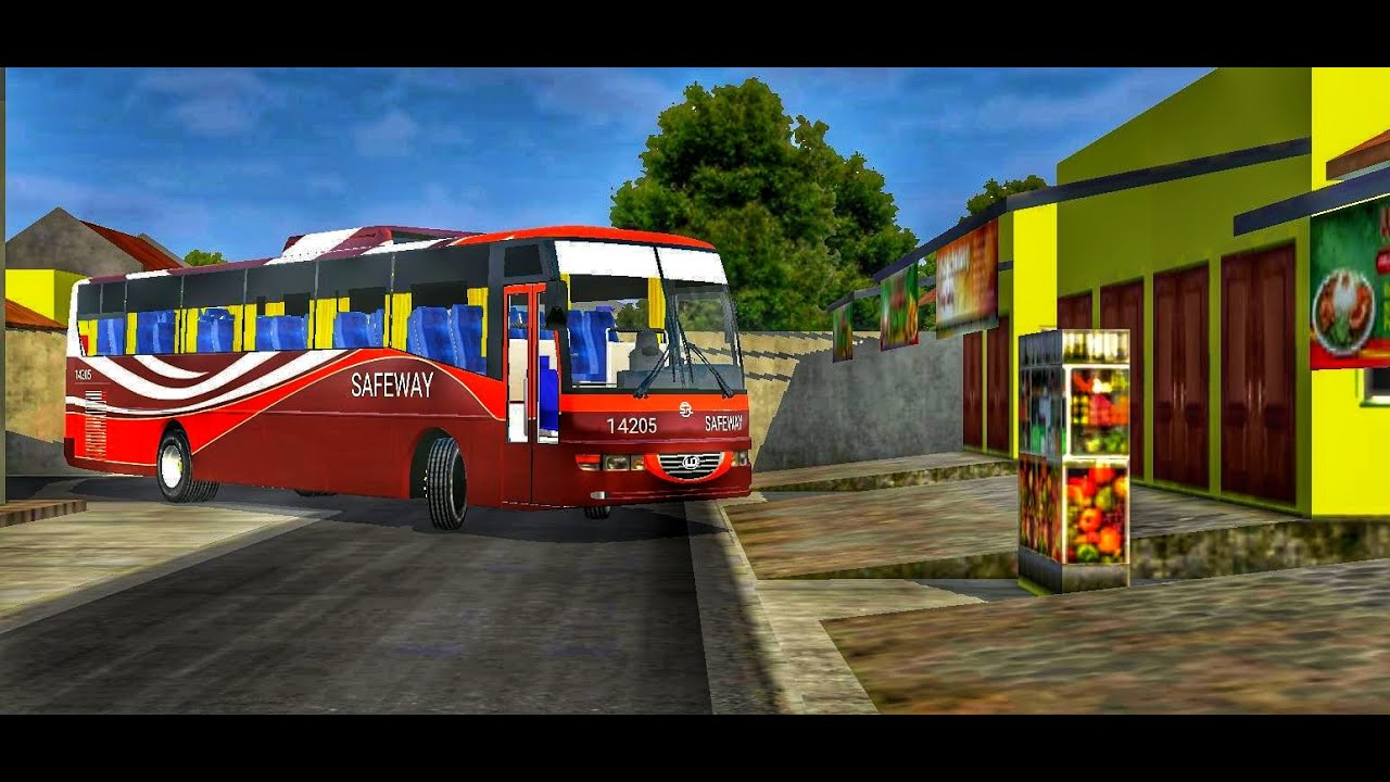 SAFEWAY BUS | SRND EXFOH GEN4 | FREE SKIN DOWNLOAD | BUS SIMULATOR ...