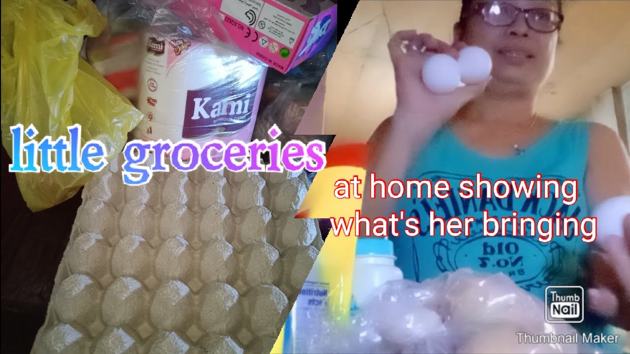 UNBOXING SOME GROCERIES - YouTube