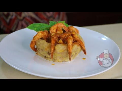 TRIFONGO DE PUERTO RICO | TRIFONGO CON CAMARONES | CHEF VILLAMAN - YouTube