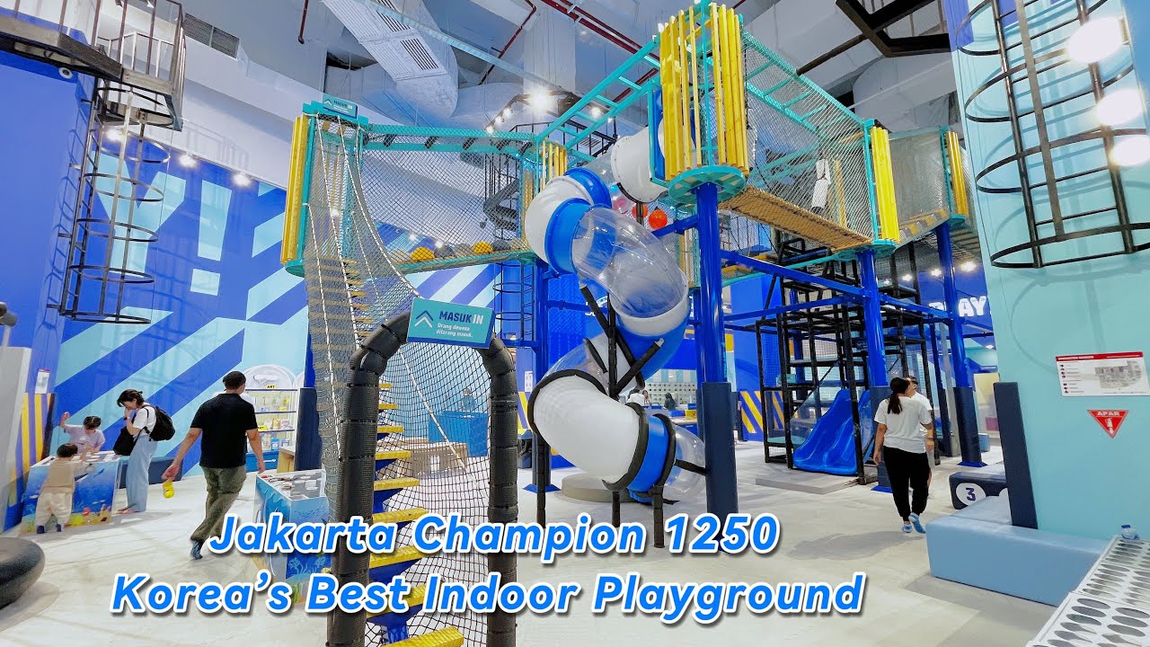 BERMAIN DI CHAMPIONS 1250 THE BEST KOREA SELATAN INDOOR PLAYGROUND DI ...
