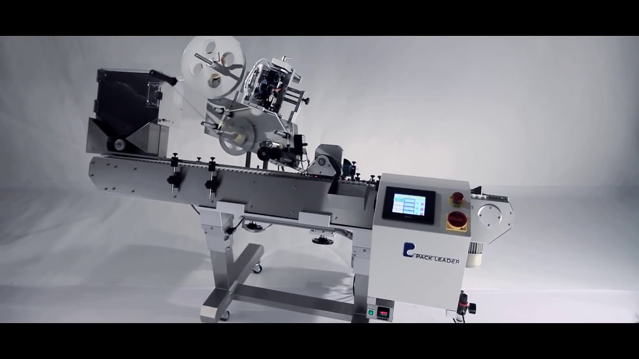 PL 521 Horizontal Wrap Around Automatic Labeling Machine for vial, ampoule, and syringe - YouTube