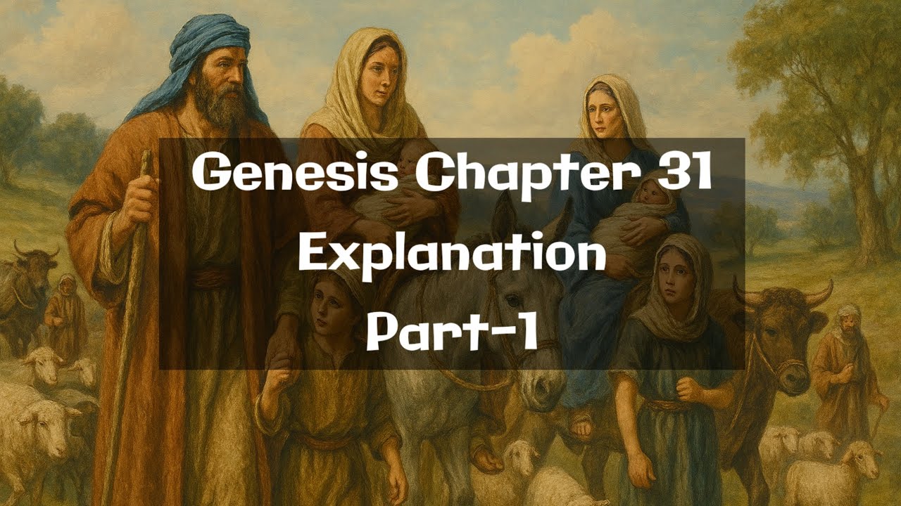 Genesis chapter 31 | Explanation Part-1 | Jacob Life| Word of God ...