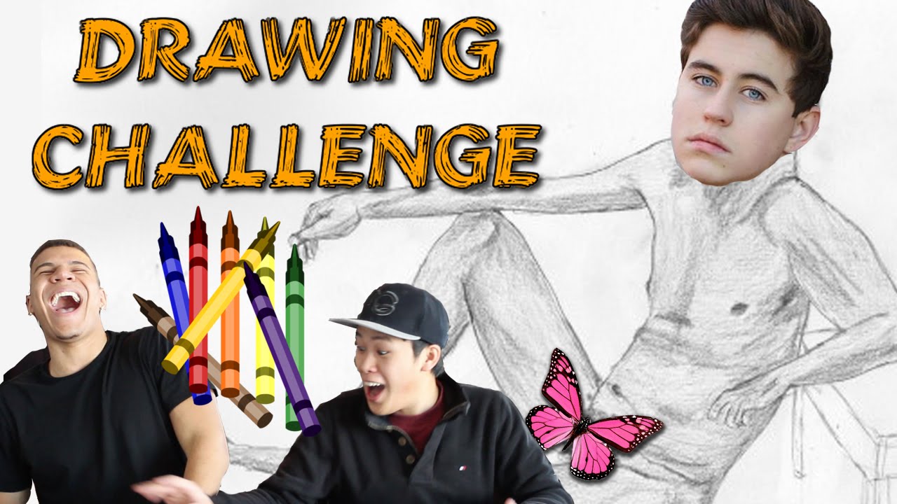 EPIC YOUTUBER DRAWING CHALLENGE! - YouTube