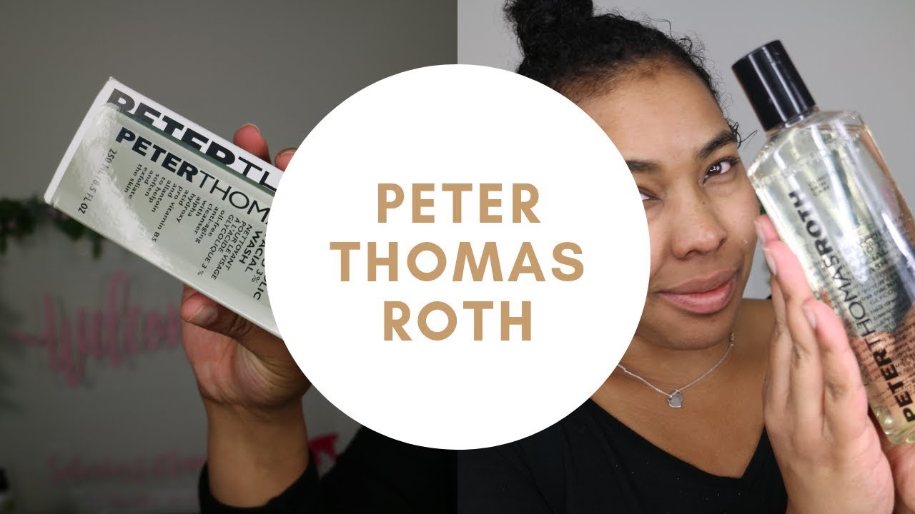 Peter Thomas Roth Glycolic Acid Facial Wash - YouTube