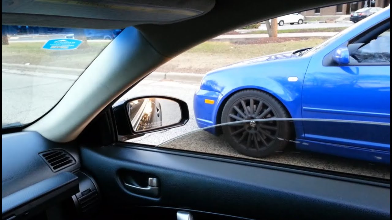2004 G35 Sport & R32 1/4 mile drag race from a dig 2014 - YouTube